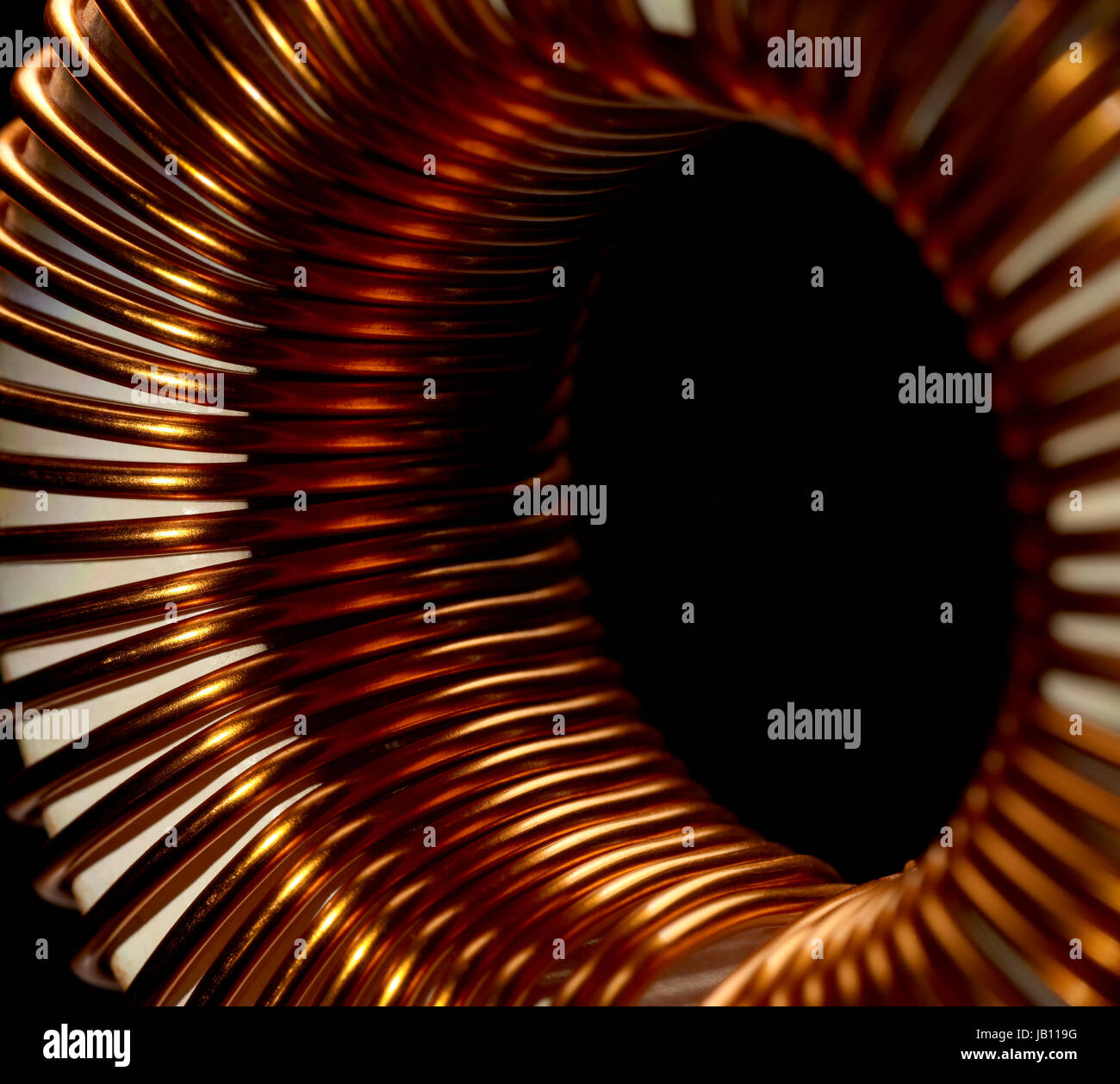 detail of a electronic conductor in dark back Stock Photo - Alamy