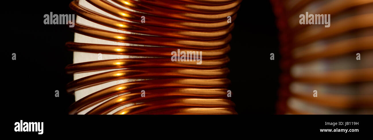 detail of a electronic conductor in dark back Stock Photo - Alamy