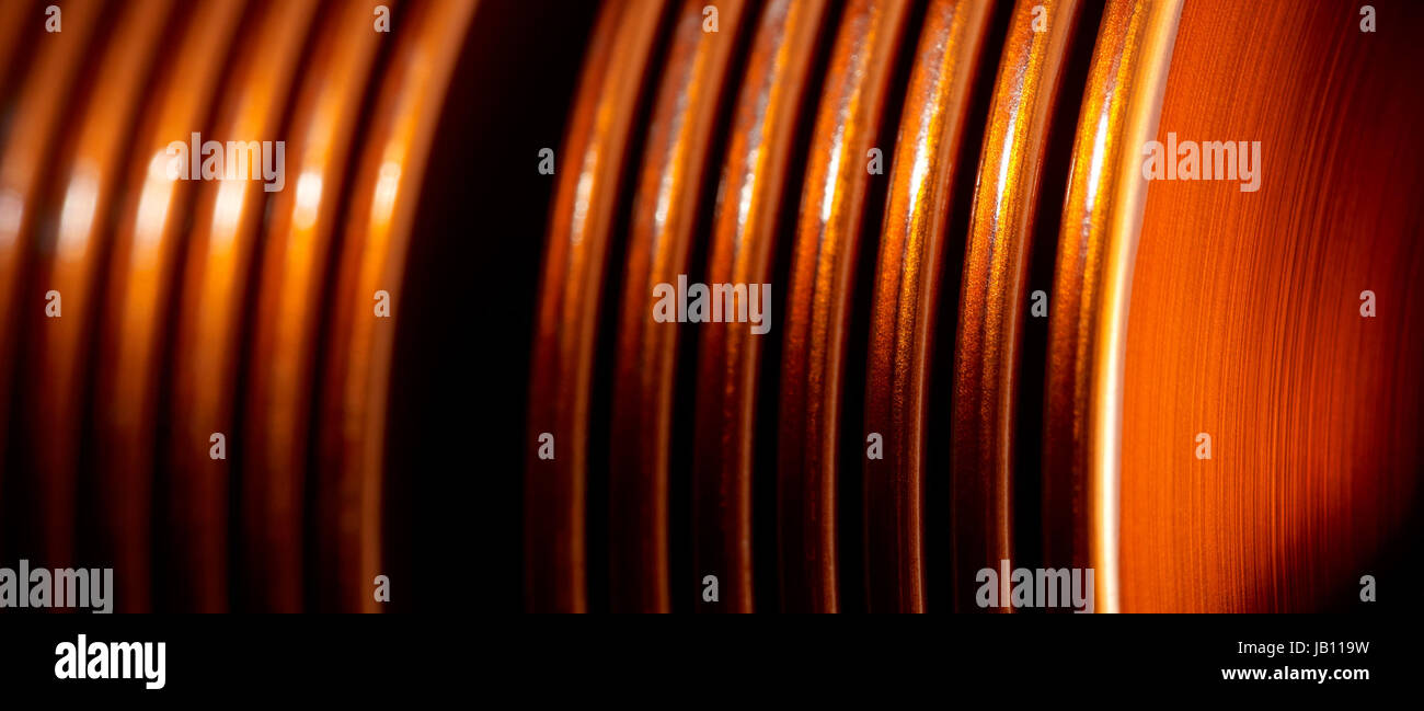 detail of a electronic conductor in dark back Stock Photo - Alamy