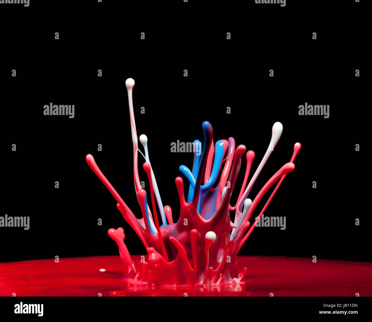 macro image of paint sculpture Stock Photo - Alamy