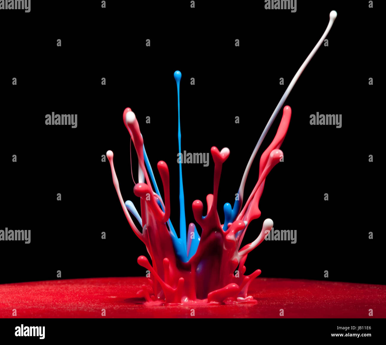 macro image of paint sculpture Stock Photo - Alamy