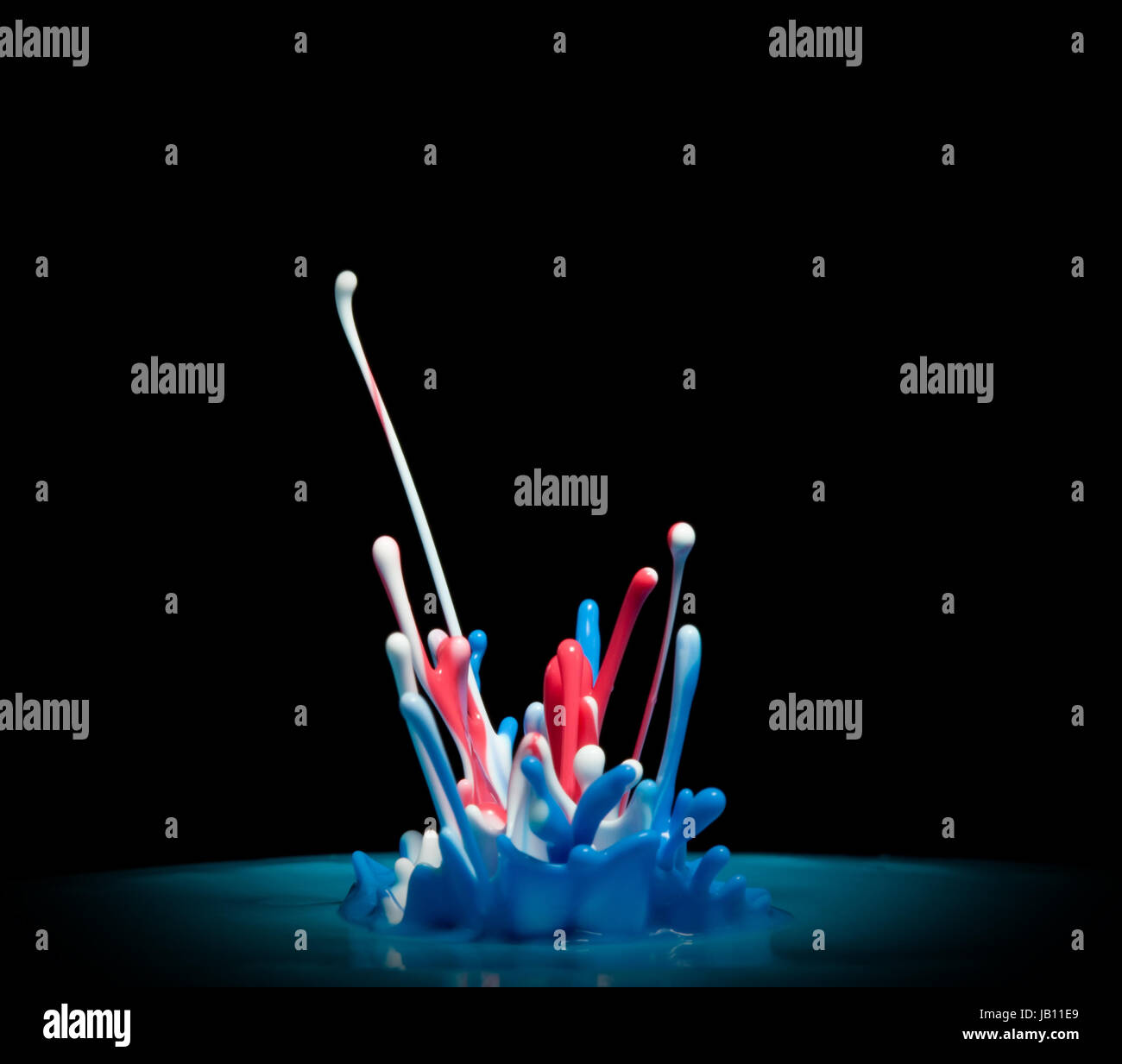 macro image of paint sculpture Stock Photo - Alamy
