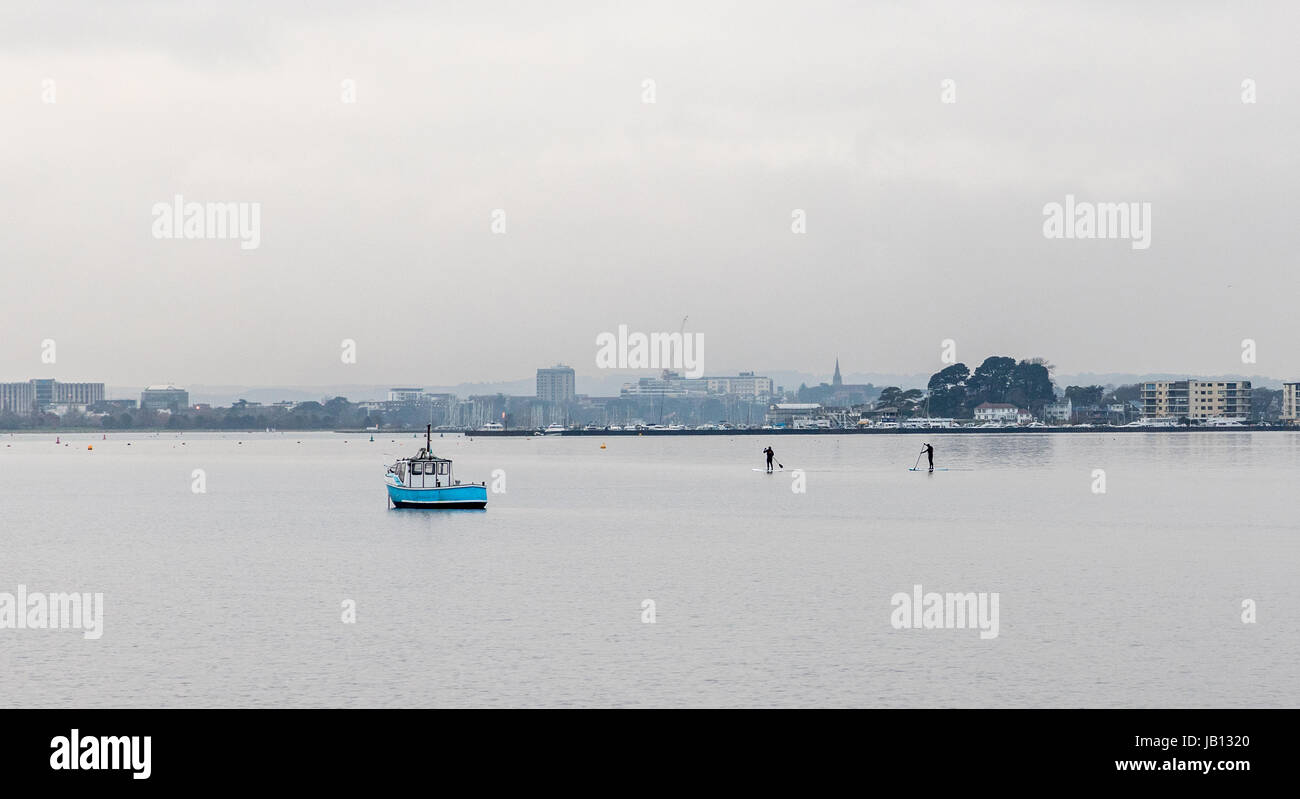 Fishing boat at poole harbour hi-res stock photography and images - Alamy