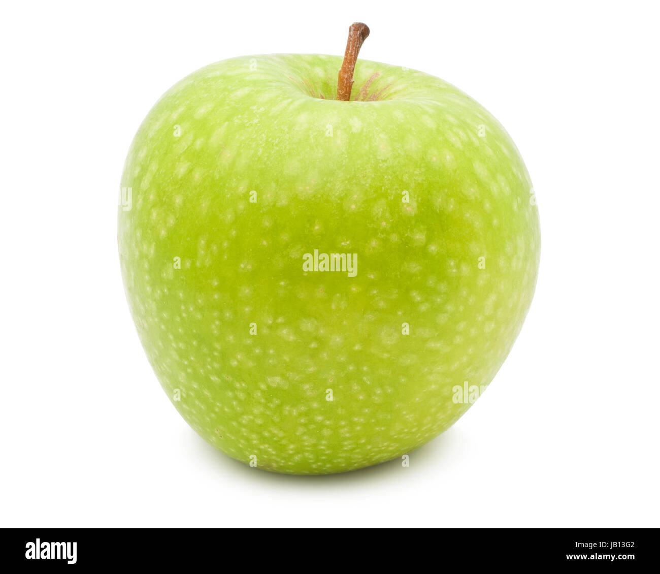 Nice fresh apple isolated on white background Stock Photo - Alamy