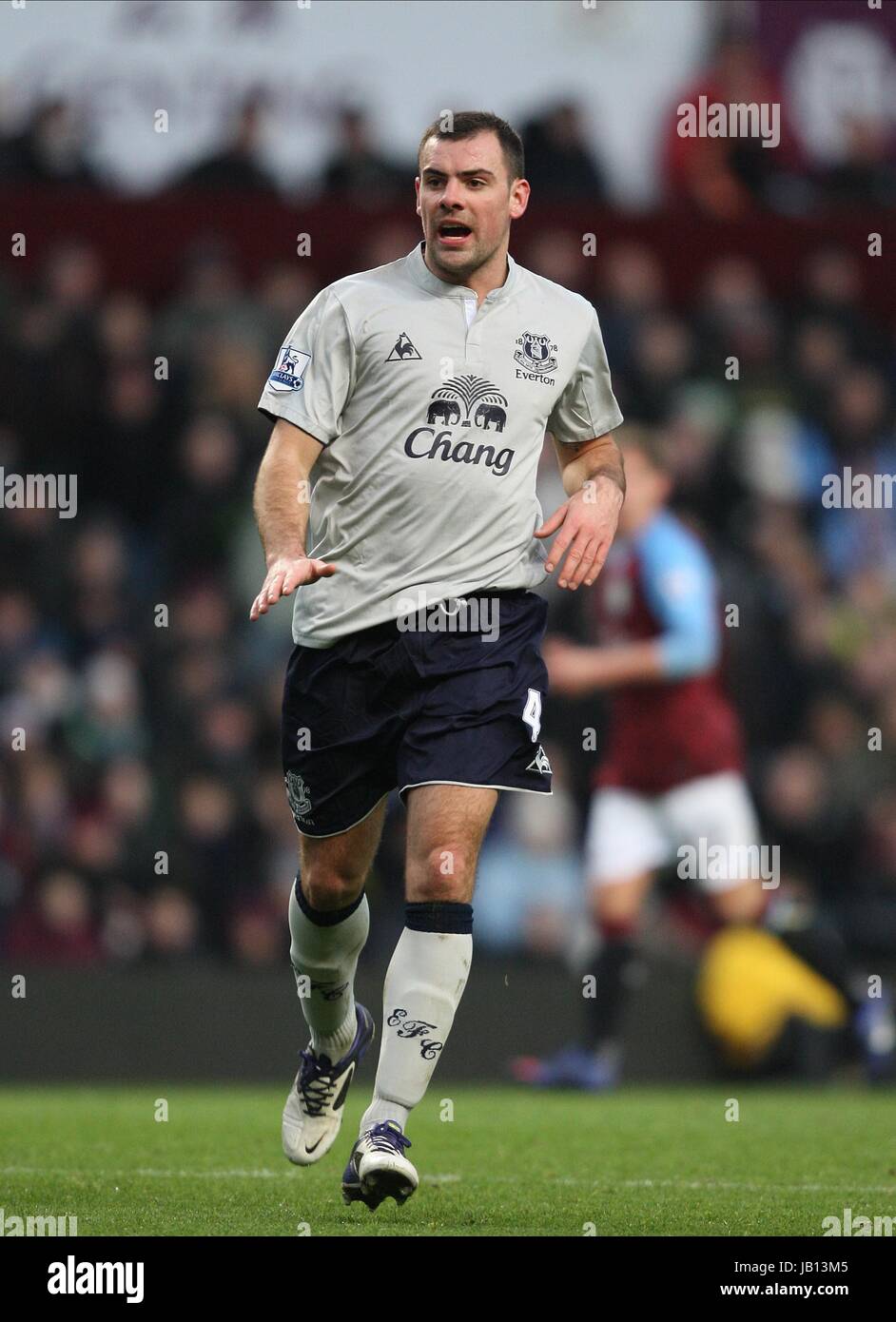 DARRON GIBSON EVERTON FC EVERTON FC VILLA PARK BIRMINGHAM ENGLAND 14 ...