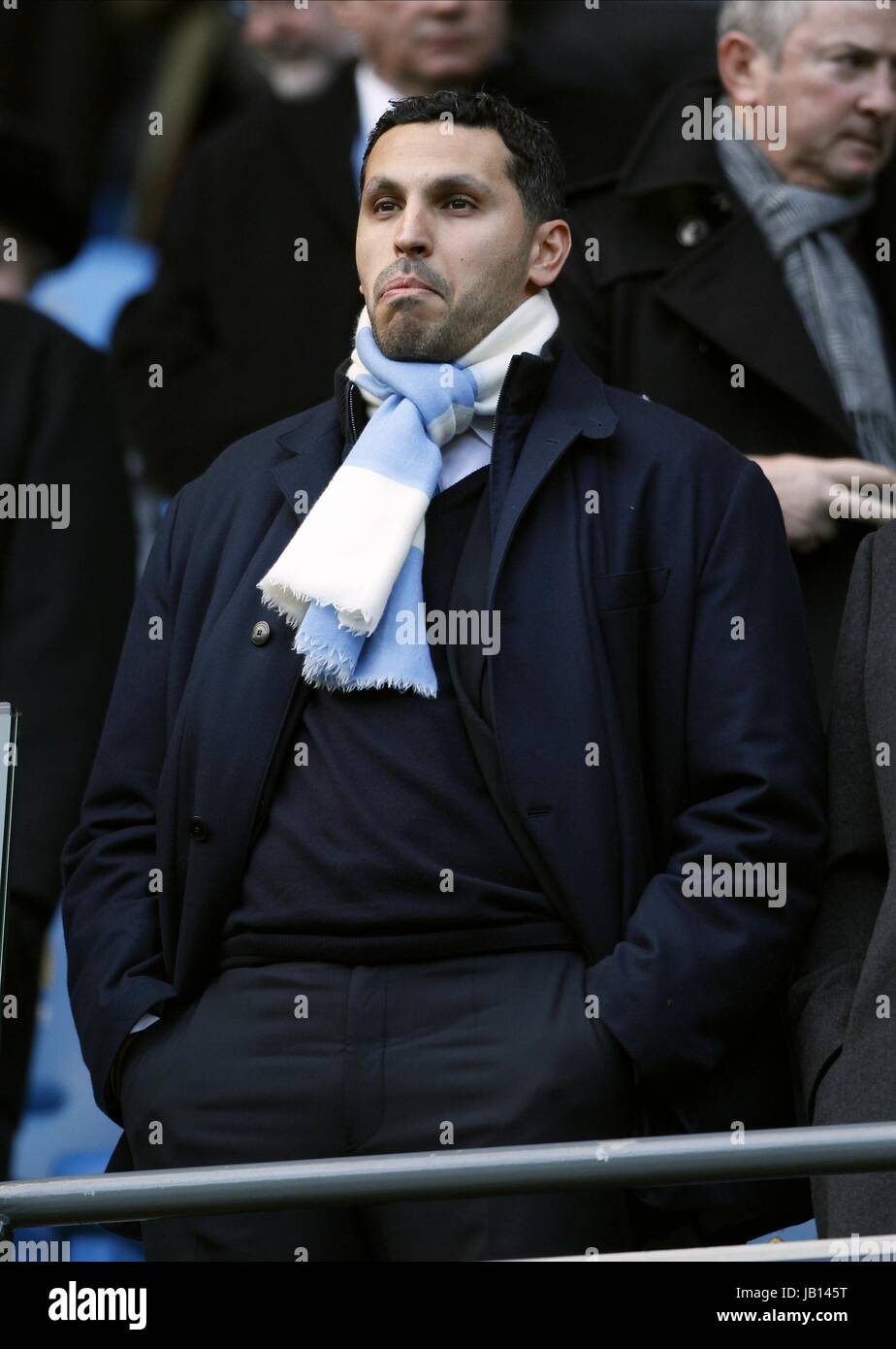 KHALDOON AL MUBARAK MANCHESTER CITY FC CHAIRMAN ETIHAD STADIUM ...