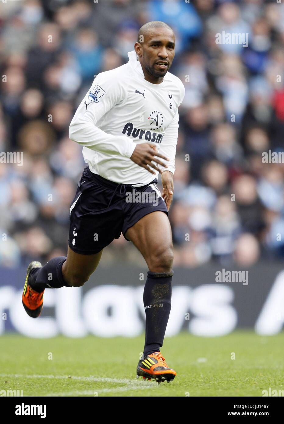 JERMAIN DEFOE TOTTENHAM HOTSPUR FC ETIHAD STADIUM MANCHESTER ENGLAND 22 ...