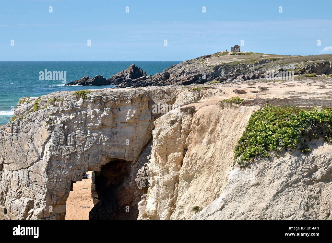 Port blanc arch quiberon peninsula hi-res stock photography and images ...