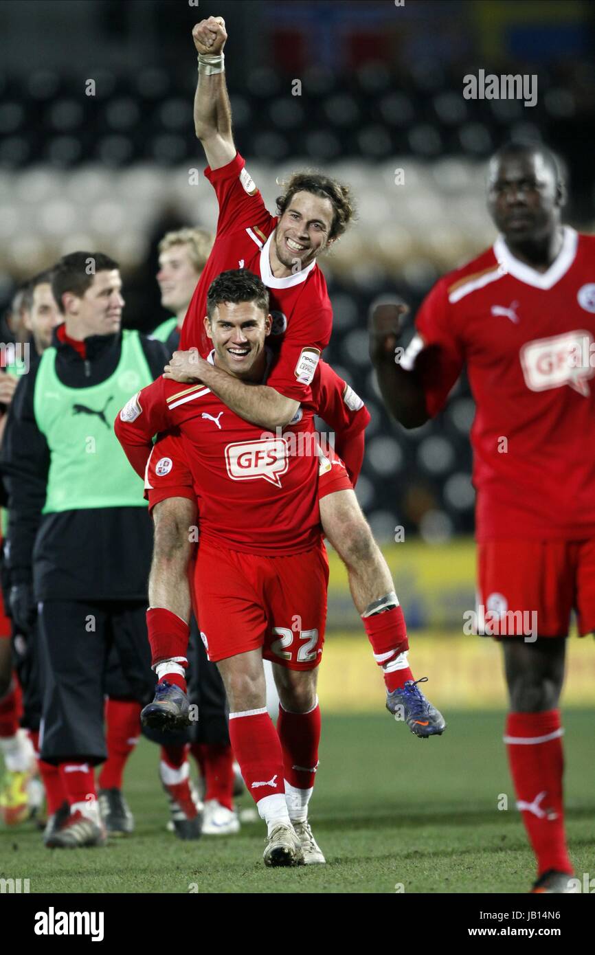 SERGIO TORRES & SCOTT NEILSON HULL CITY V CRAWLEY TOWN KC STADIUM HULL ...
