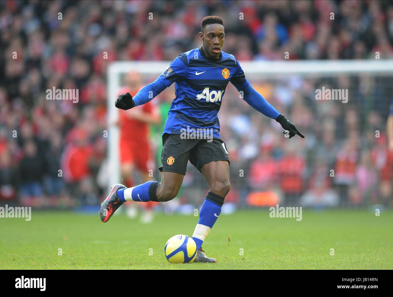 DANNY WELBECK MANCHESTER UNITED FC MANCHESTER UNITED FC ANFIELD ...