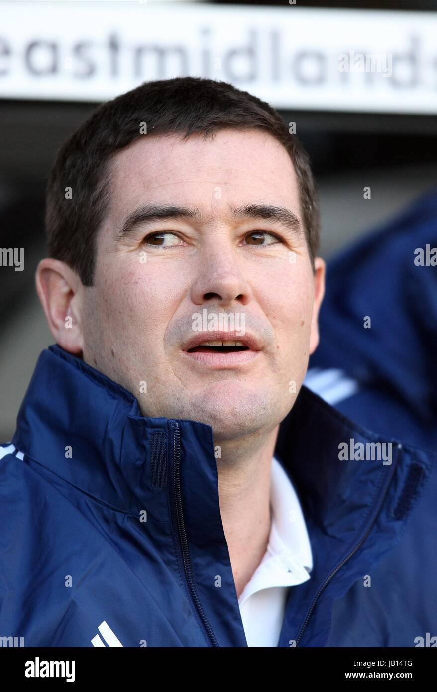NIGEL CLOUGH DERBY COUNTY MANAGER DERBY COUNTY MANAGER PRIDE PARK DERBY ...