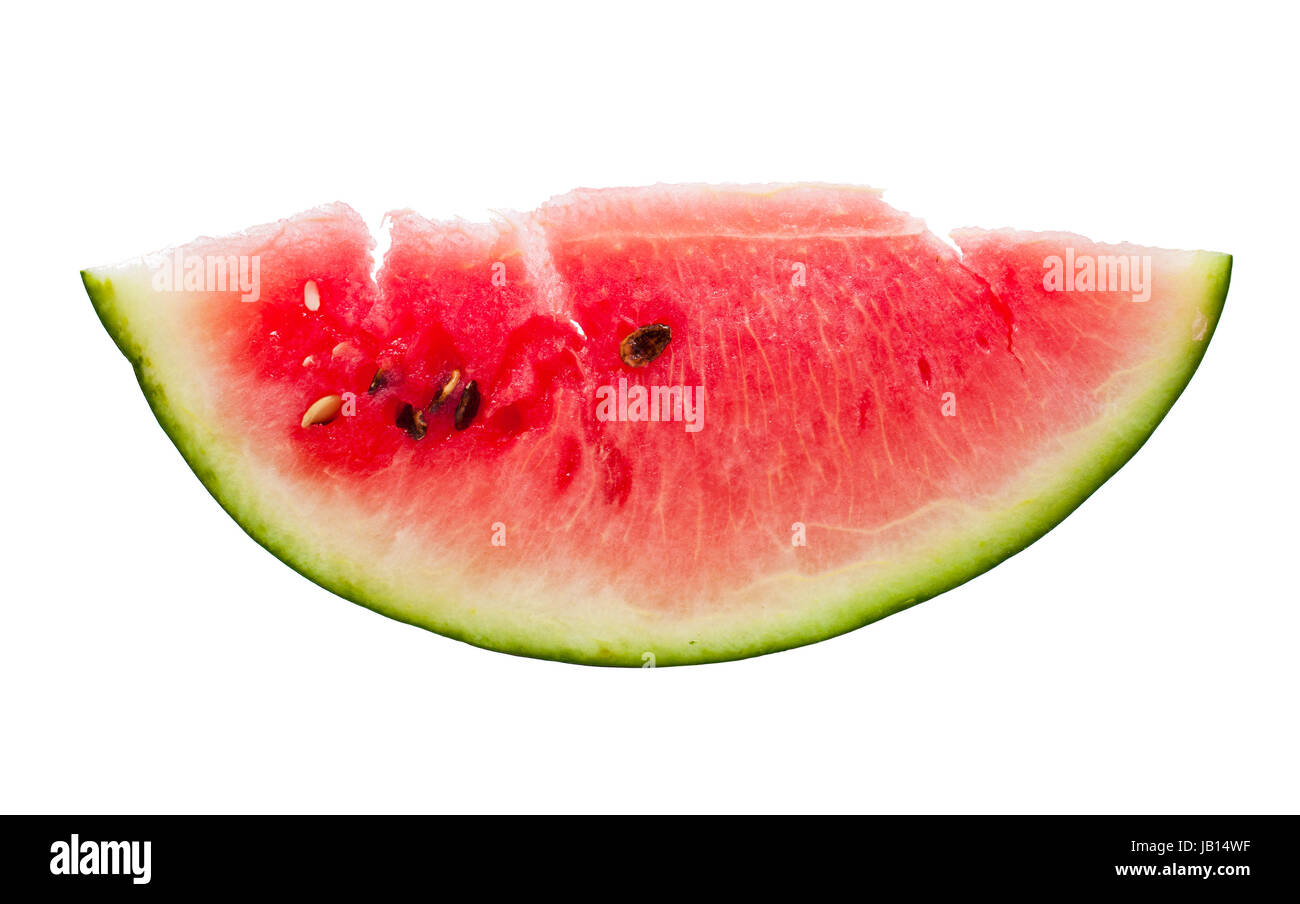 Fresh juicy watermelon isolated on white background Stock Photo - Alamy