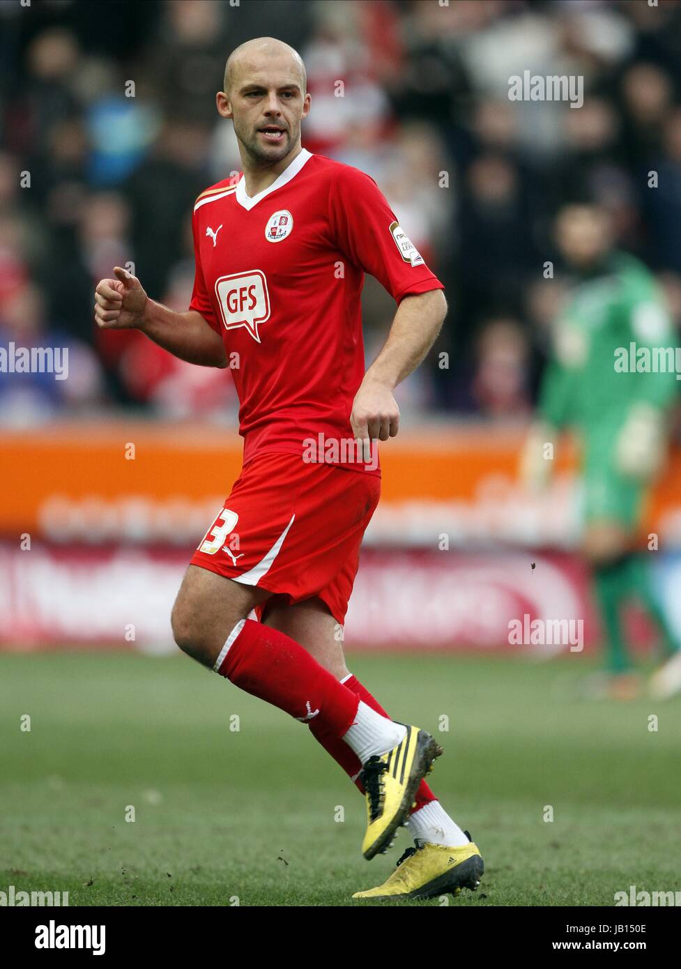 DAVID HUNT CRAWLEY TOWN FC KC STADIUM HULL ENGLAND 28 January 2012 ...