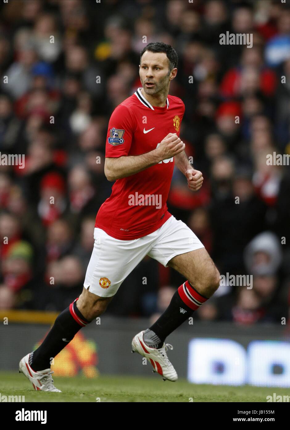 RYAN GIGGS MANCHESTER UNITED FC MANCHESTER UNITED FC OLD TRAFFORD ...