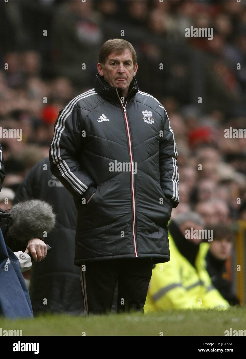 KENNY DALGLISH LIVERPOOL FC MANAGER OLD TRAFFORD MANCHESTER ENGLAND 11 ...