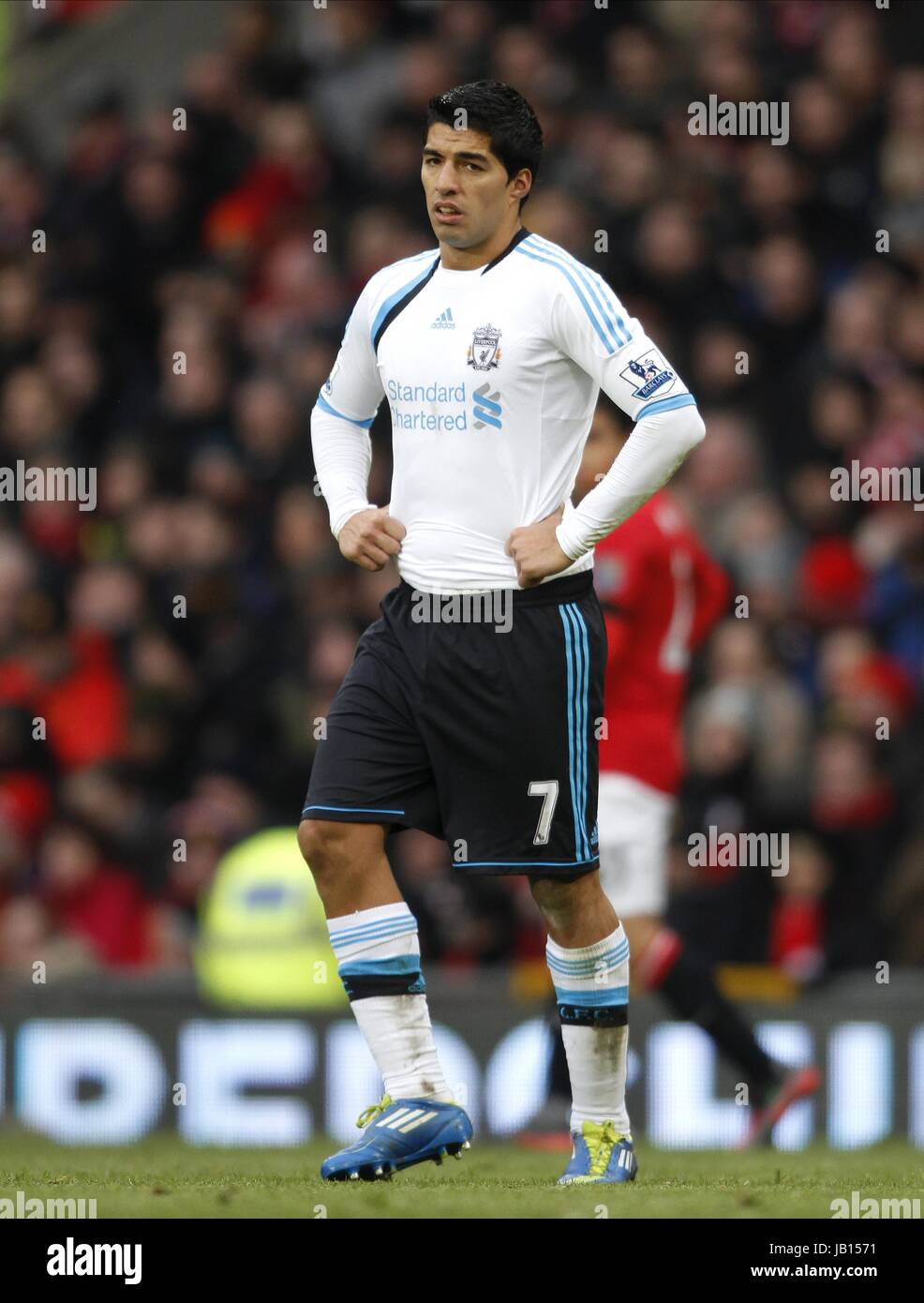 LUIS SUAREZ LIVERPOOL FC OLD TRAFFORD MANCHESTER ENGLAND 11 February ...