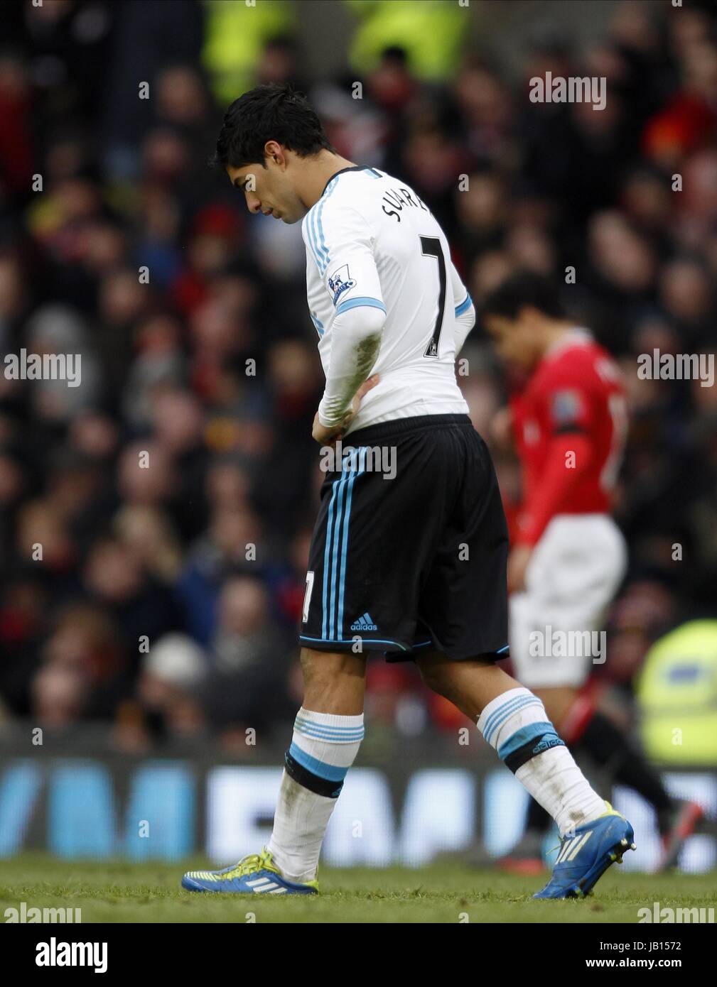 LUIS SUAREZ LIVERPOOL FC OLD TRAFFORD MANCHESTER ENGLAND 11 February ...