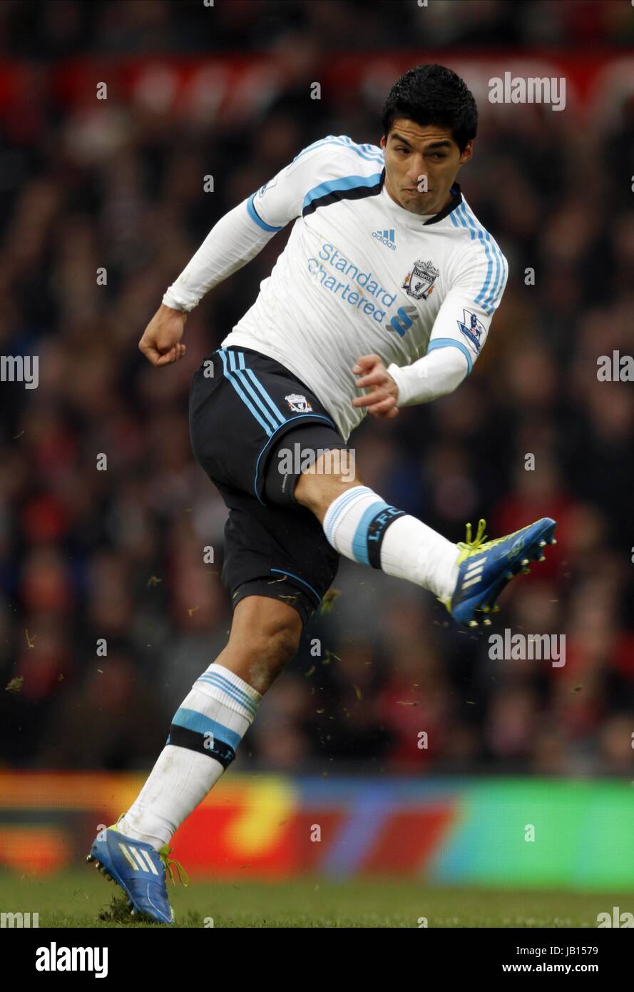 LUIS SUAREZ LIVERPOOL FC OLD TRAFFORD MANCHESTER ENGLAND 11 February ...