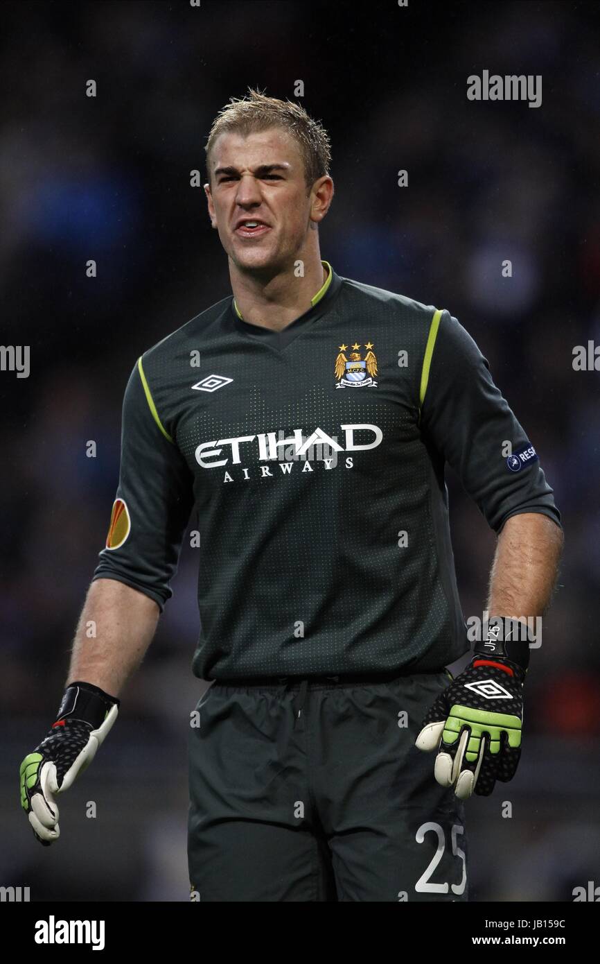 JOE HART MANCHESTER CITY FC MANCHESTER CITY FC ETIHAD STADIUM ...