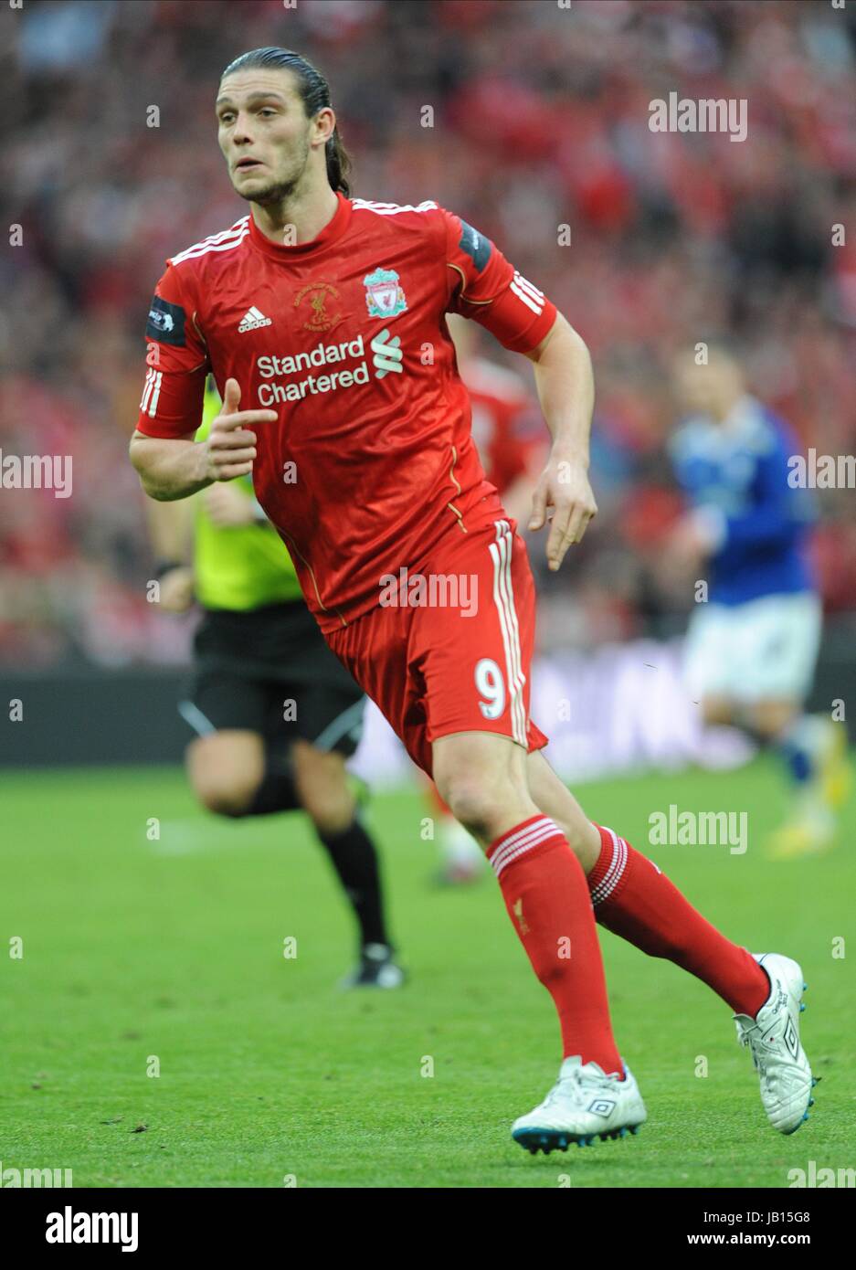ANDY CARROLL LIVERPOOL FC WEMBLEY STADIUM LONDON ENGLAND 26 February ...