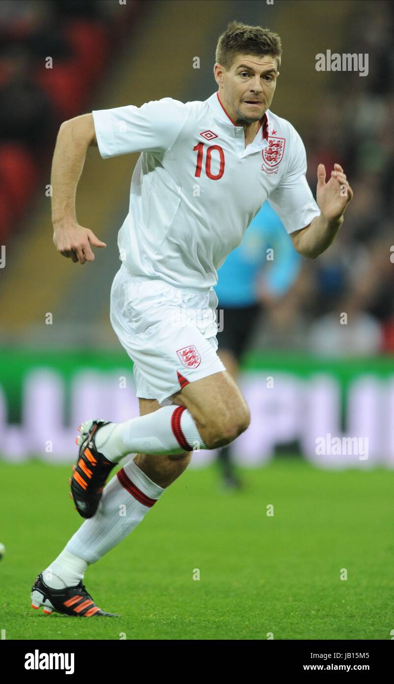 STEVEN GERRARD ENGLAND WEMBLEY STADIUM LONDON ENGLAND 29 February 2012 ...