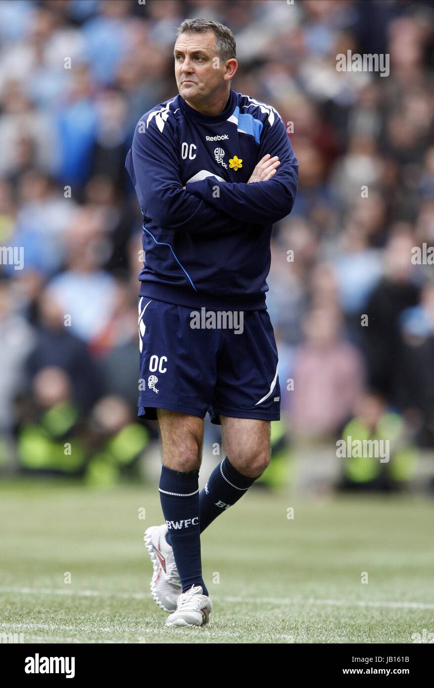 OWEN COYLE BOLTON WANDERERS FC MANAGER ETIHAD STADIUM MANCHESTER ...