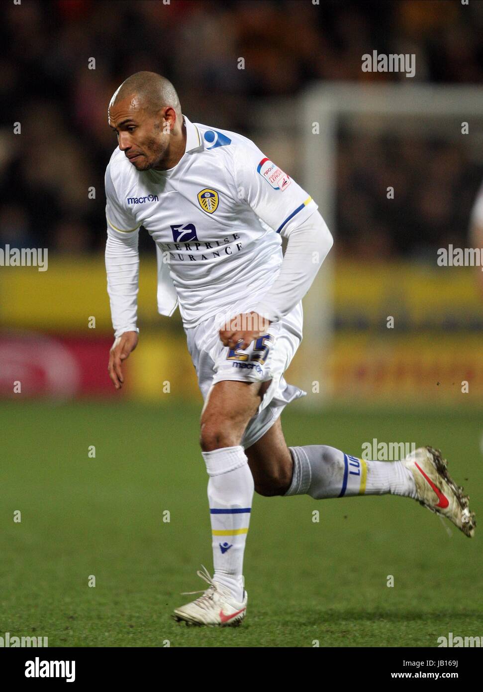 DANNY WEBBER LEEDS UNITED FC LEEDS UNITED FC KC STADIUM HULL ENGLAND 06 ...
