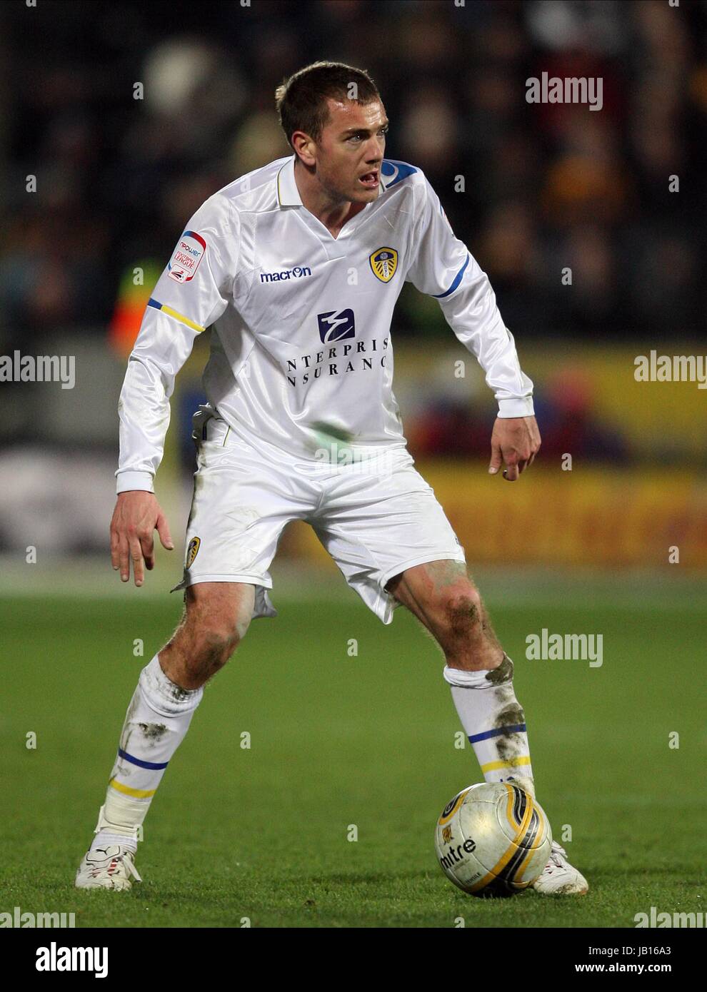 PAUL CONNOLLY LEEDS UNITED FC LEEDS UNITED FC KC STADIUM HULL ENGLAND ...