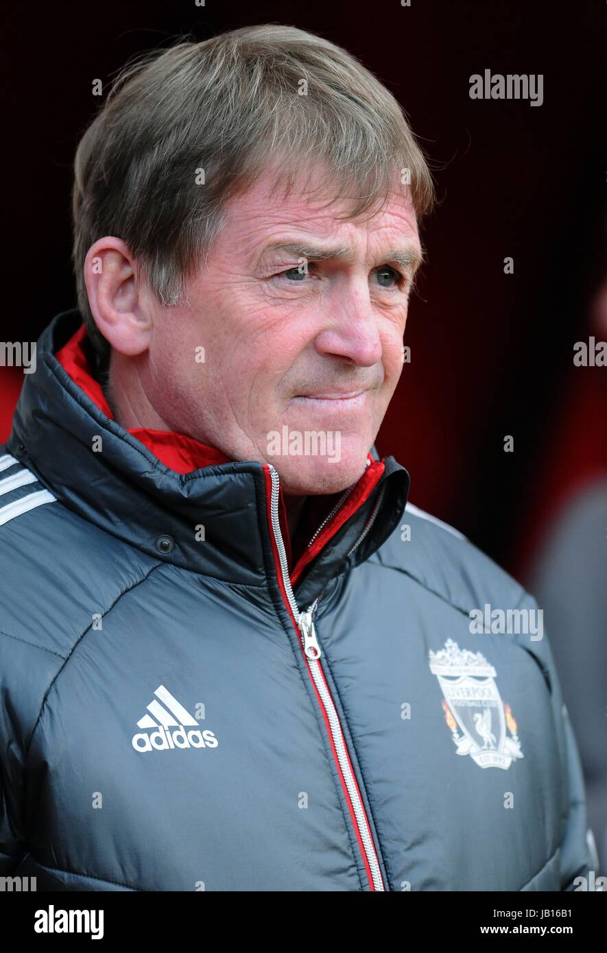 KENNY DALGLISH LIVERPOOL FC MANAGER LIVERPOOL FC MANAGER STADIUM OF ...