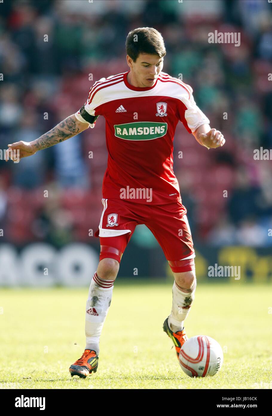 ADAM HAMMILL MIDDLESBROUGH FC MIDDLESBROUGH FC RIVERSIDE MIDDLESBROUGH ...
