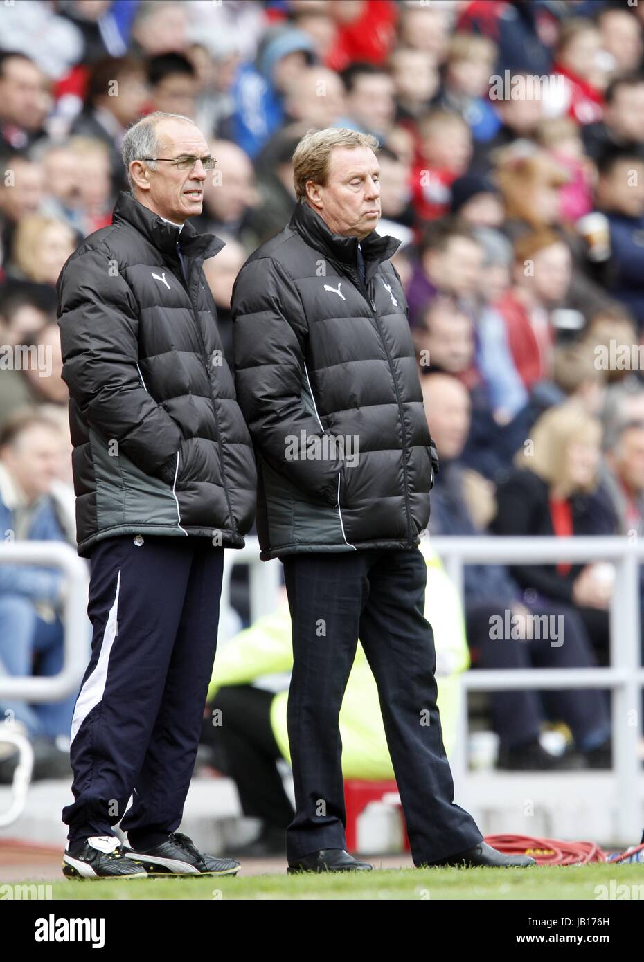 JOE JORDAN & HARRY REDKNAP TOTTENHAM HOTSPUR FC MANAGER STADIUM OF ...