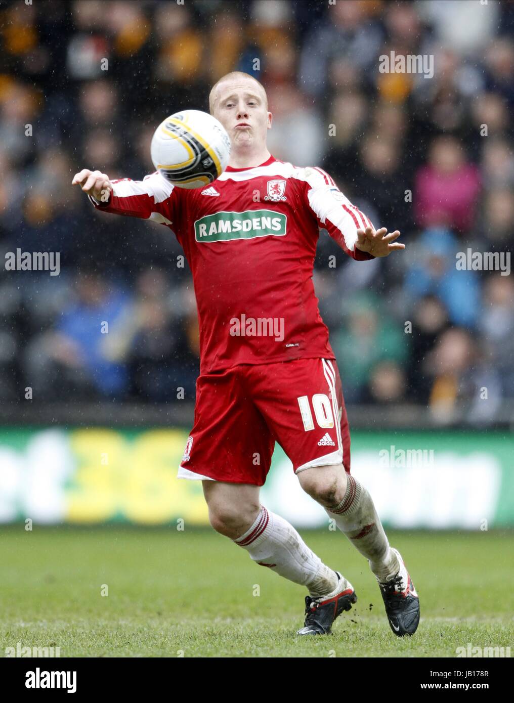 NICKY BAILEY MIDDLESBROUGH FC MIDDLESBROUGH FC KC STADIUM HULL ENGLAND ...