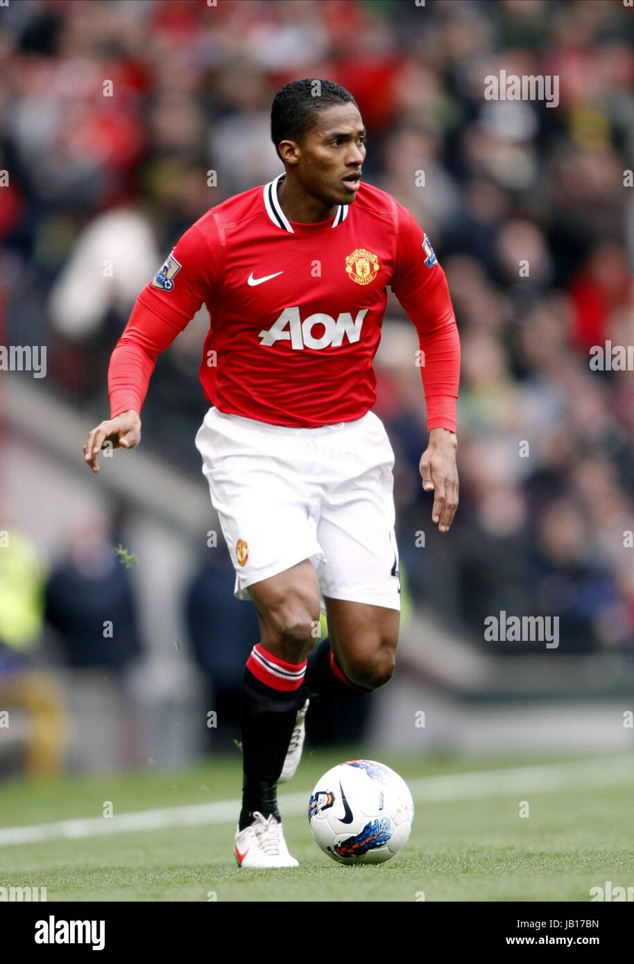 ANTONIO VALENCIA MANCHESTER UNITED FC OLD TRAFFORD MANCHESTER ENGLAND ...