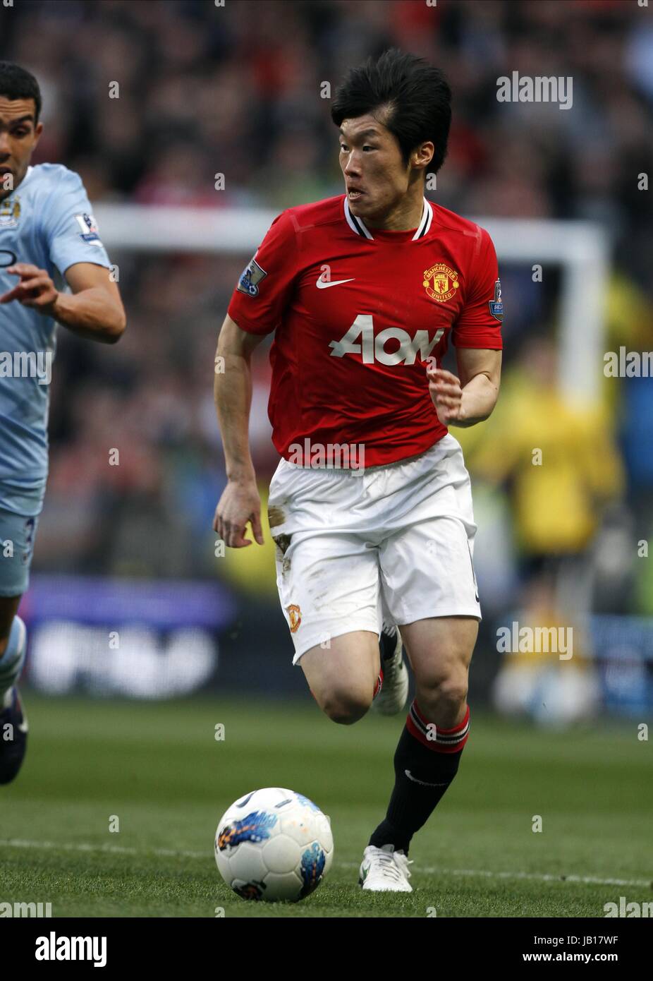 JI-SUNG PARK MANCHESTER UNITED FC ETIHAD STADIUM MANCHESTER ENGLAND 30 April 2012 Stock Photo ...