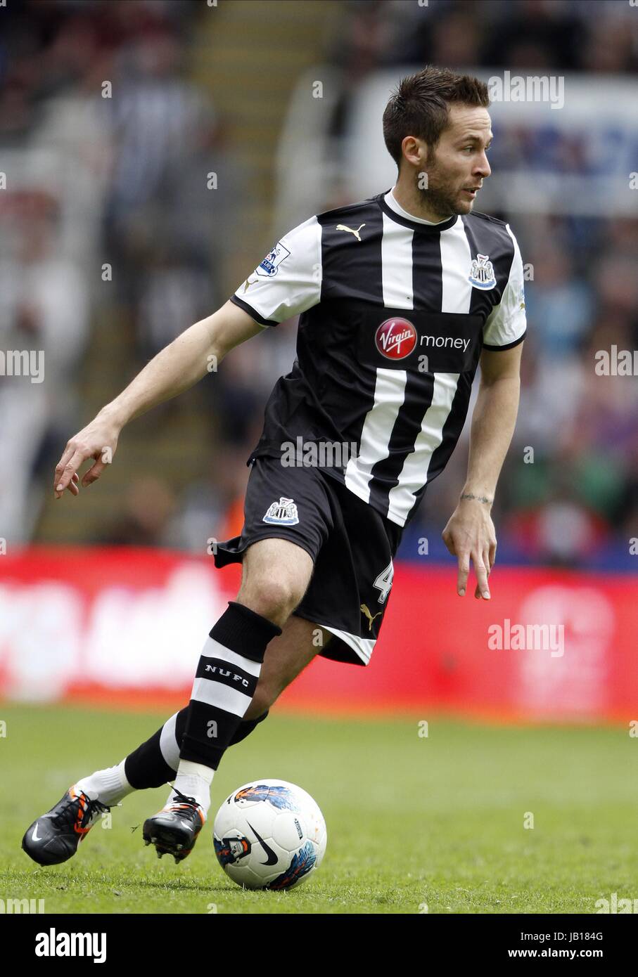 YOHAN CABAYE NEWCASTLE UNITED FC SPORTS DIRECT ARENA NEWCASTLE ENGLAND ...