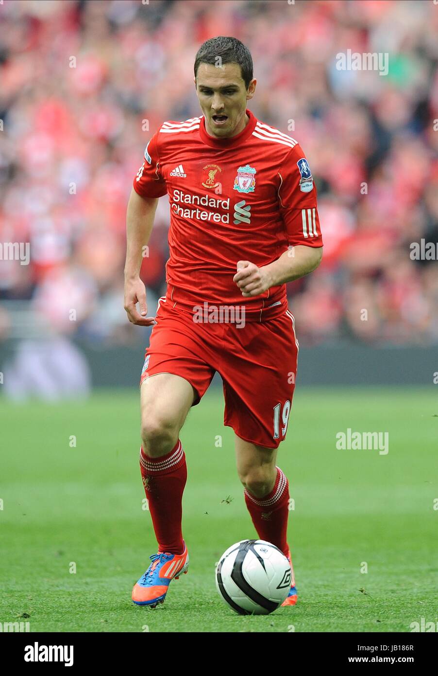 STEWART DOWNING LIVERPOOL FC WEMBLEY STADIUM LONDON ENGLAND 05 May 2012 ...