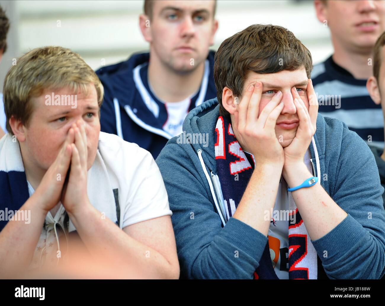 BOLTON FANS STOKE CITY V BOLTON WANDERERS BRITANNIA STADIUM STOKE ...