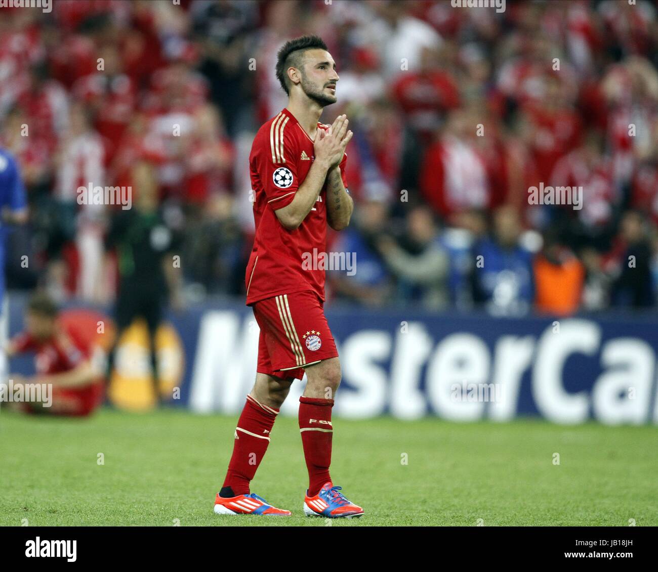 DIEGO CONTENTO BAYERN MUNICH ALLIANZ ARENA MUNICH GERMANY 19 May 2012 ...