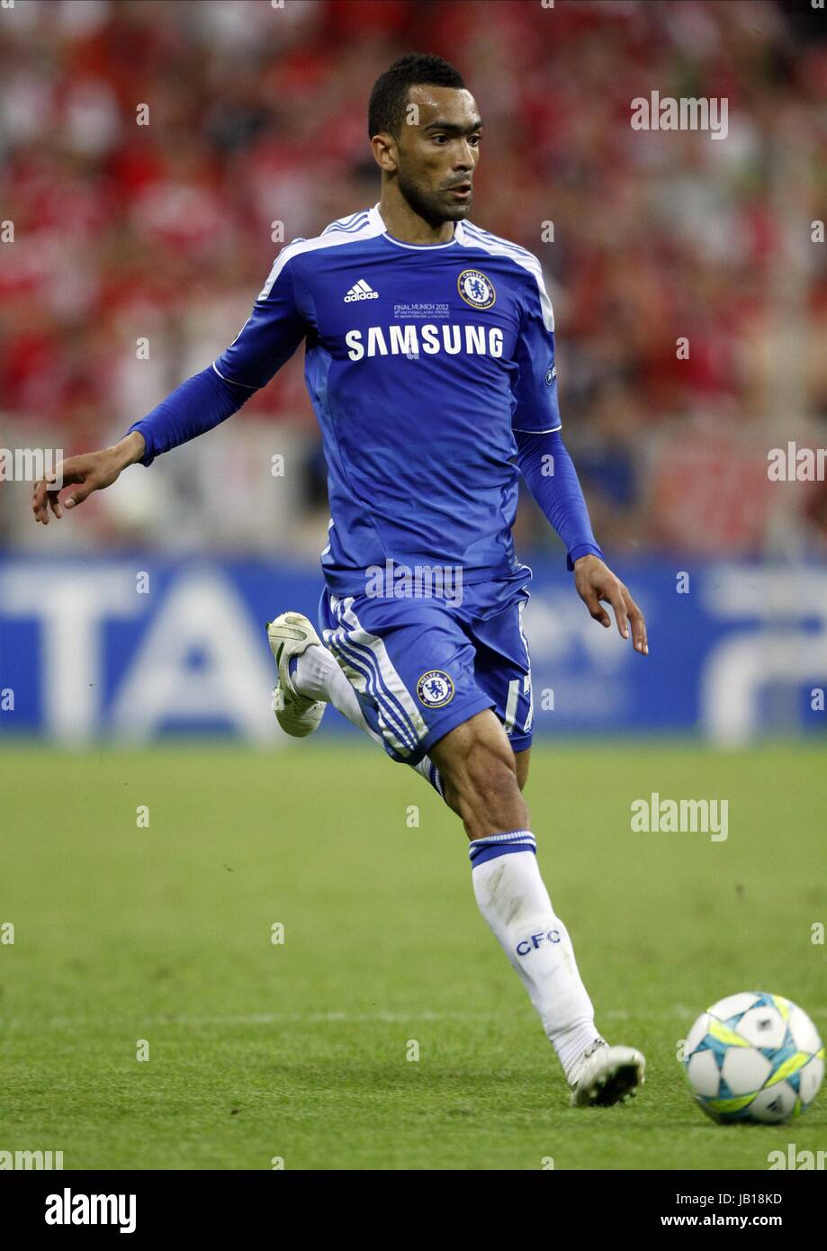 JOSE BOSINGWA CHELSEA FC ALLIANZ ARENA MUNICH GERMANY 19 May 2012 Stock ...