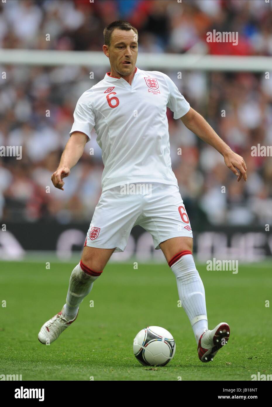 JOHN TERRY ENGLAND WEMBLEY STADIUM LONDON ENGLAND 02 June 2012 Stock ...