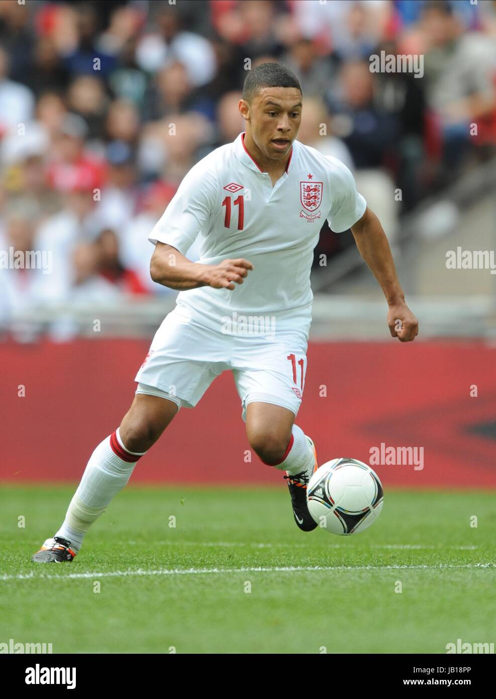 ALEX OXLADE-CHAMBERLAIN ENGLAND WEMBLEY STADIUM LONDON ENGLAND 02 June ...