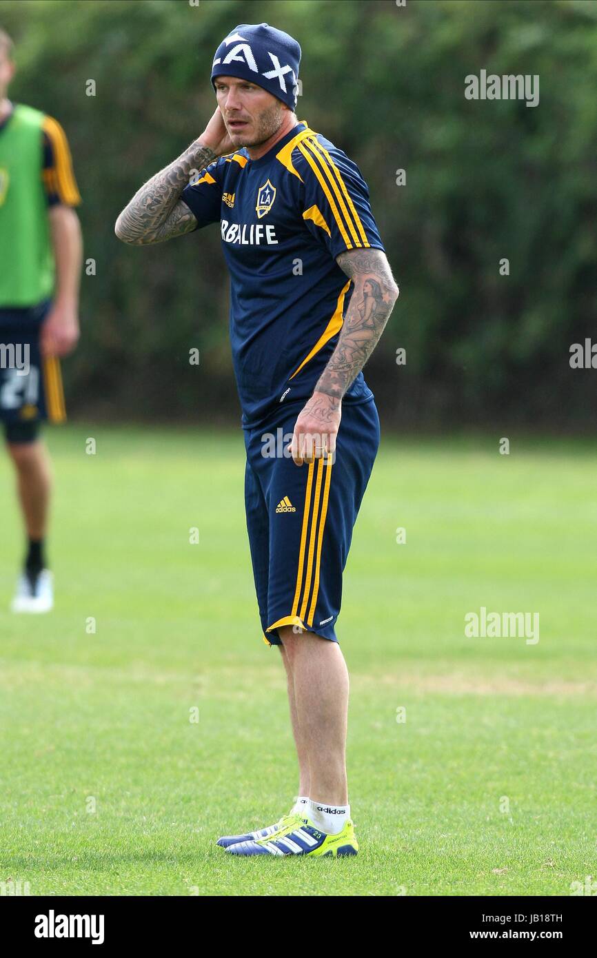 DAVID BECKHAM LA GALAXY CARSON LOS ANGELES CALIFORNIA USA 20 February ...