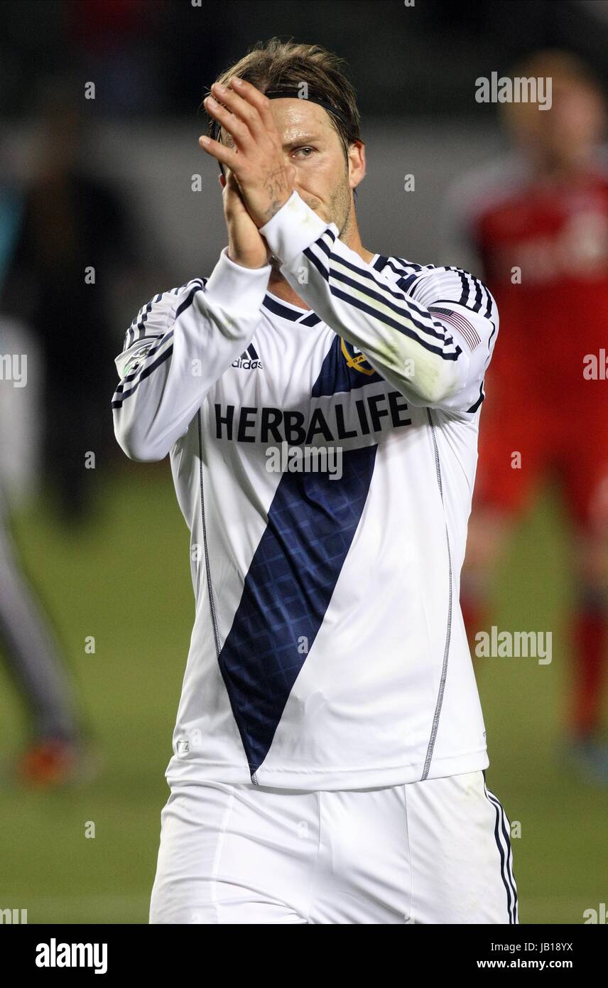 DAVID BECKHAM AFTER LOSING GAM LA GALAXY V TORONTO FC CARSON LOS ...