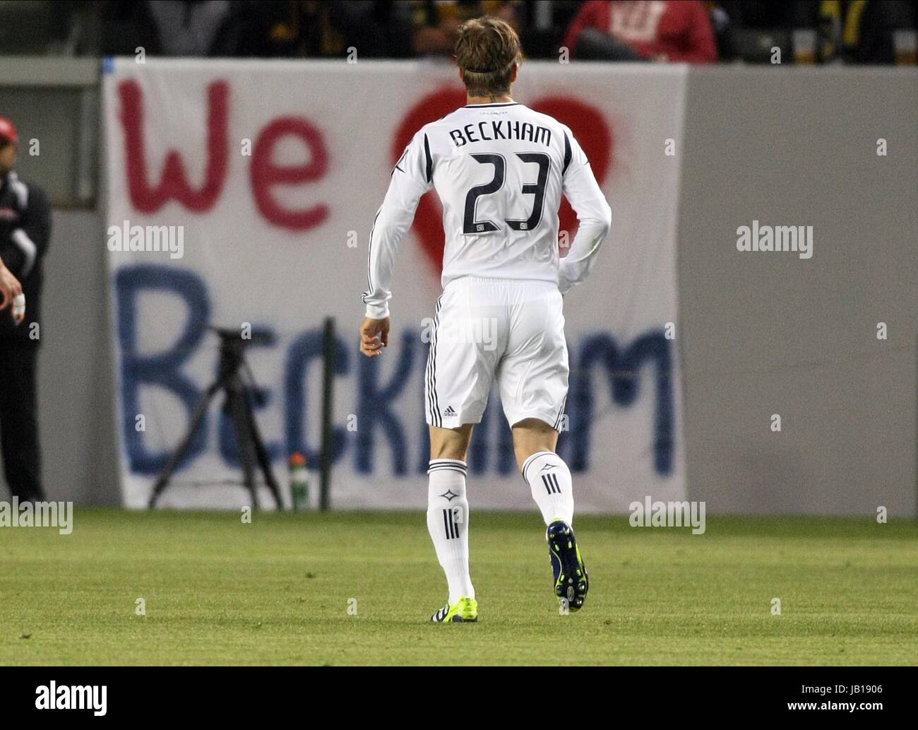 La galaxy football fans beckham hi-res stock photography and images - Alamy