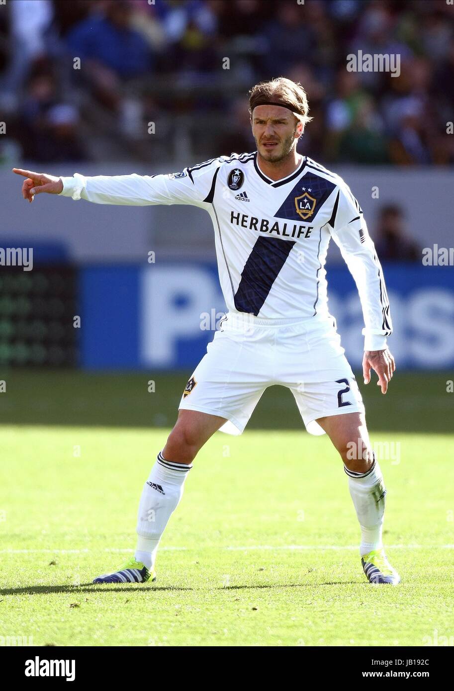 DAVID BECKHAM LA GALAXY CARSON LOS ANGELES CALIFORNIA USA 18 March 2012 ...