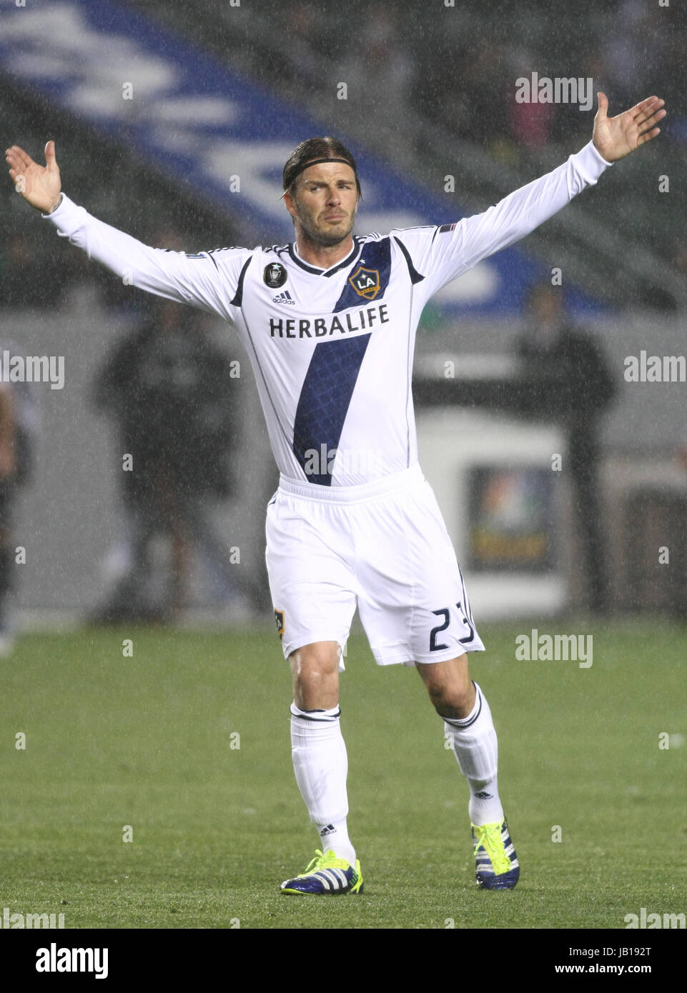 DAVID BECKHAM LA GALAXY CARSON LOS ANGELES CALIFORNIA USA 31 March 2012 ...