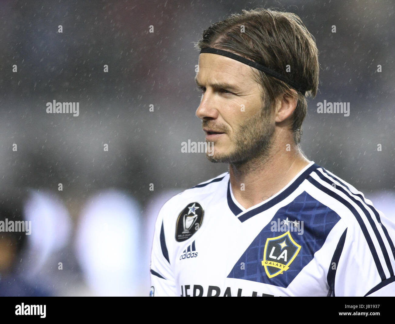 DAVID BECKHAM LA GALAXY CARSON LOS ANGELES CALIFORNIA USA 31 March 2012 ...