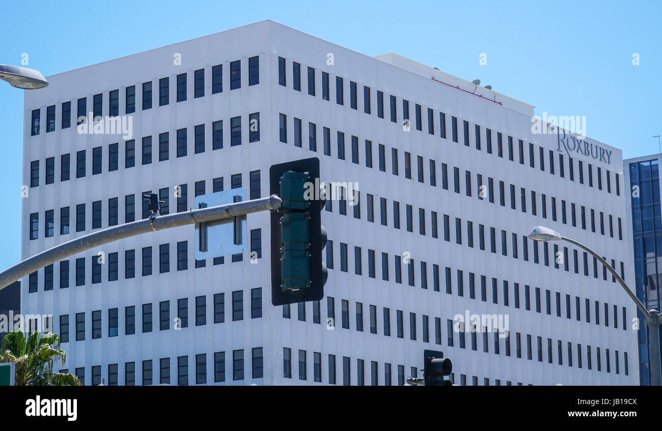 The Roxbury in Beverly Hills - LOS ANGELES - CALIFORNIA Stock Photo - Alamy