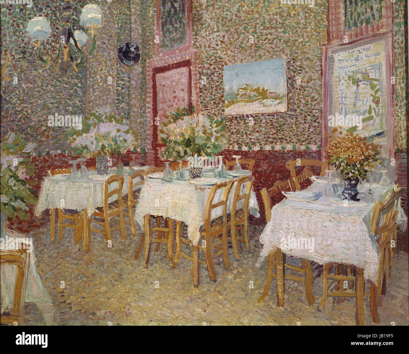 Vincent van gogh interior restaurant hi-res stock photography and ...