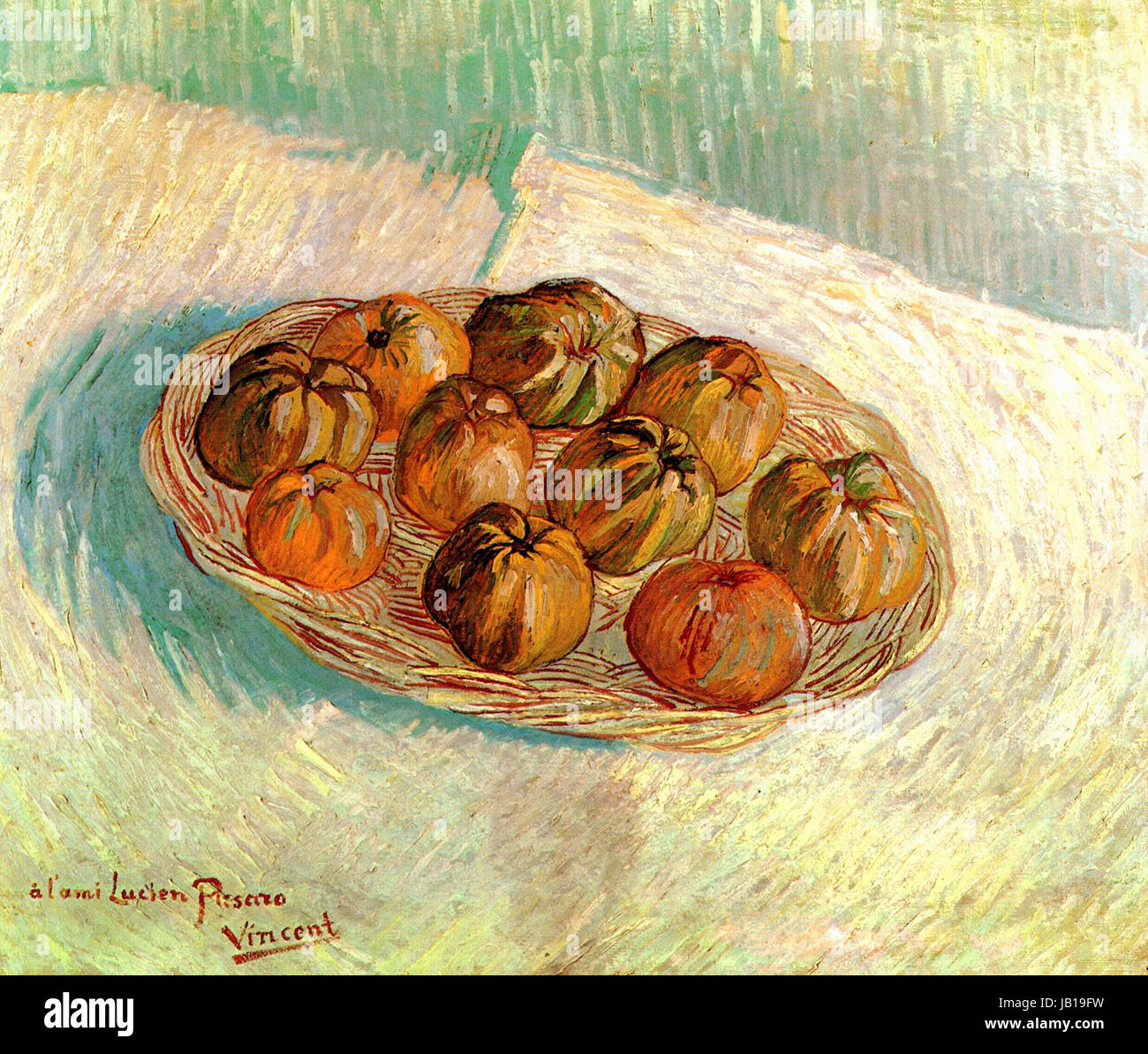 Vincent van Gogh - Basket of Apples Stock Photo - Alamy